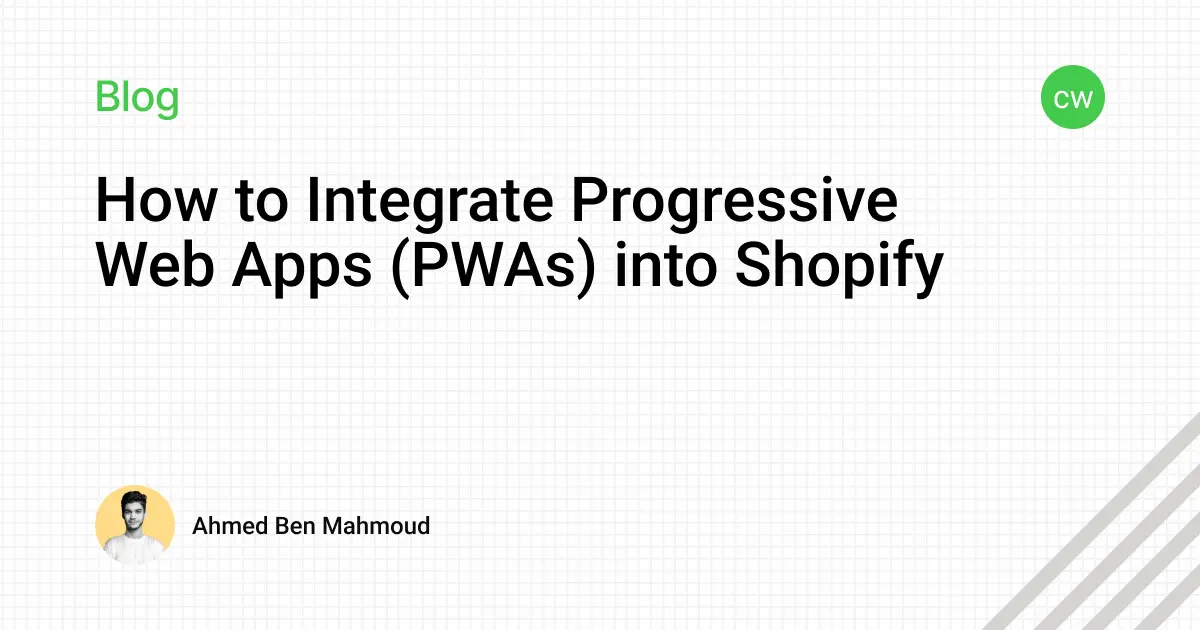 How to Integrate Progressive Web Apps (PWAs) into Shopify A Step-by-Step Guide with Free Open ...